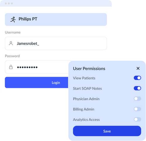 Admin & Security | WebPT